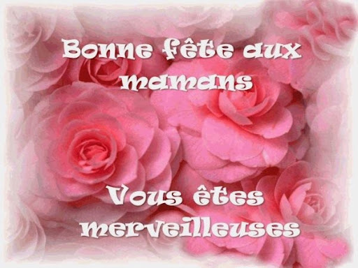 carte de voeux fete des meres - Modèle Carte