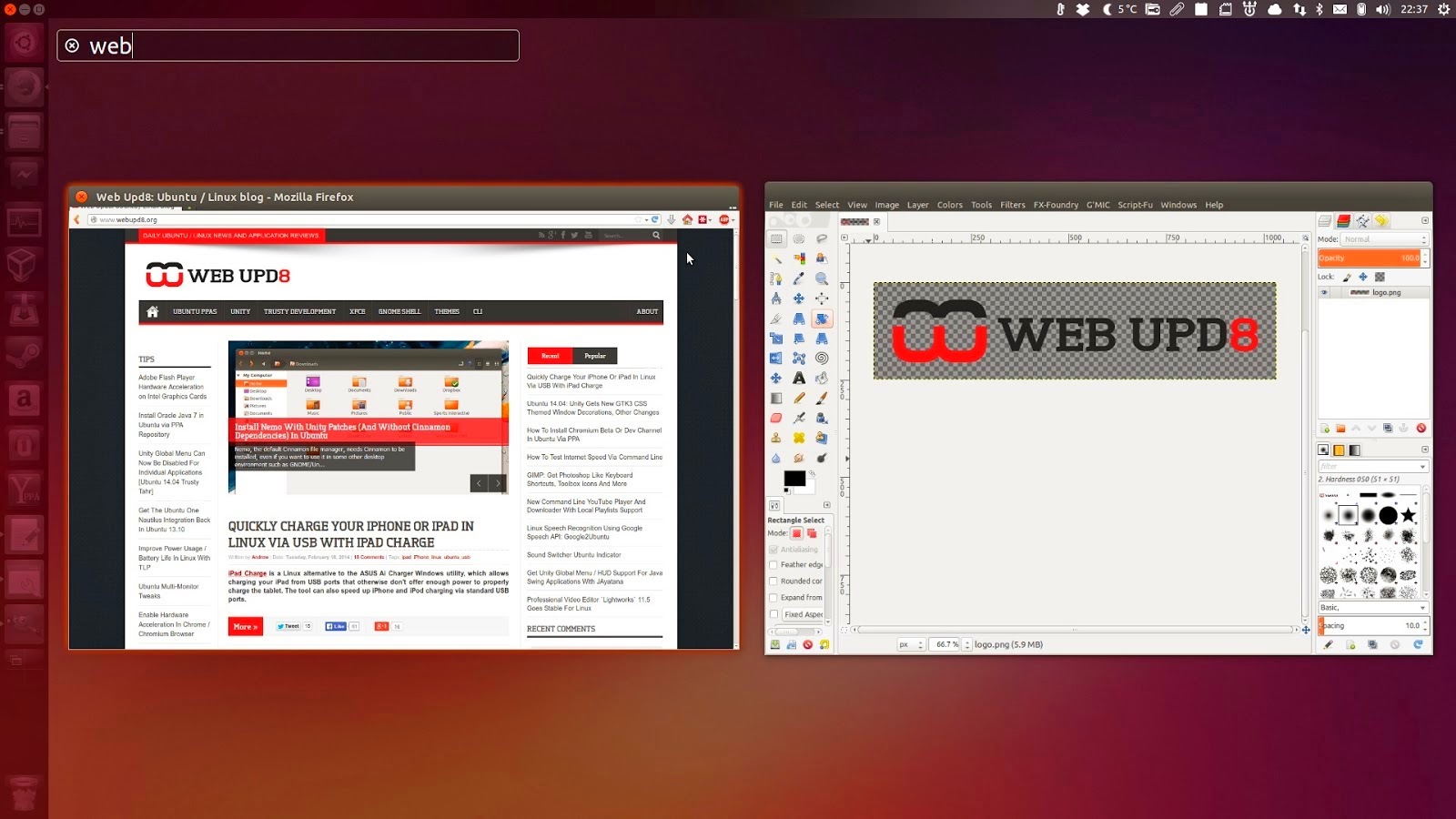 Ubuntu 14.04 LTS Released, See What`s New [Video, Screenshots] ~ Web Upd8: Ubuntu / Linux blog