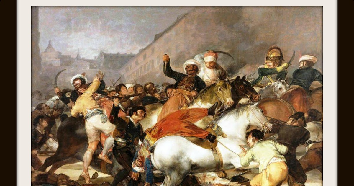 Biblioenebral: "LA CARGA DE LOS MAMELUCOS" O "DOS DE MAYO" DE GOYA
