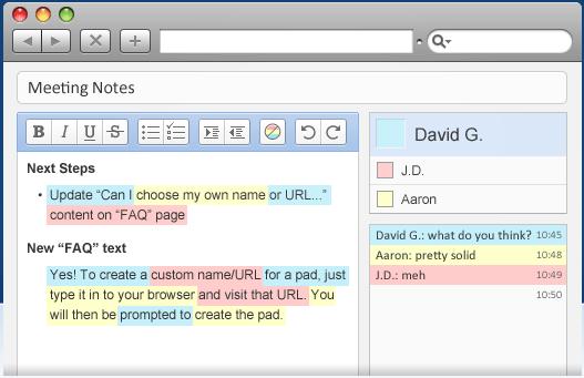 Web 2.0 Wednesday! EtherPad – Assistive Technology Center