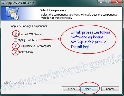 Cara install Appserv Xampp Wampp dalam satu komputer
