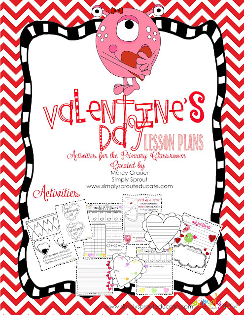 Monster Valentine's Day Holder - Simply Sprout