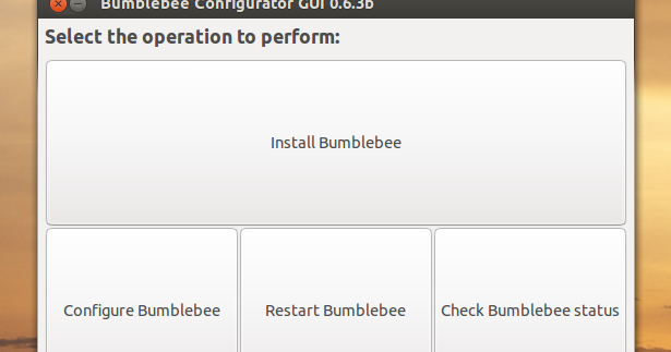 Bumblebee 3.2.1 Released With Ubuntu 13.04 Fixes, New Options ~ Web Upd8: Ubuntu / Linux blog