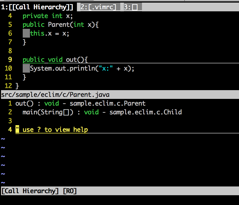 Eclipseの機能をVimで使うEclimの環境をMacOSで構築する - よーぐるとのブログ
