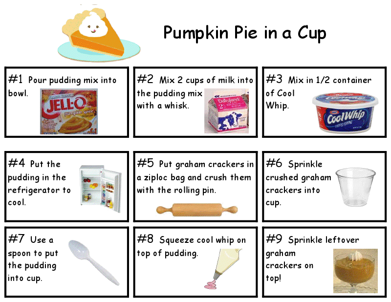 The Skipping Laugh: Pumpkin Pie in a Cup