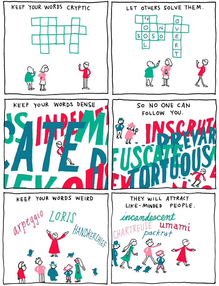 INCIDENTAL COMICS: Your Words