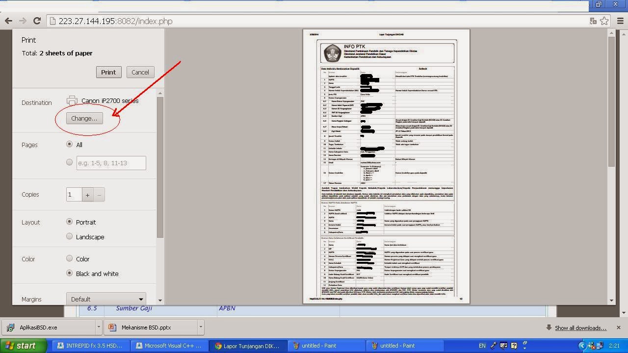 Menyimpan Lembar Info PTK dengan PDF ~ Dunia Pendidikan