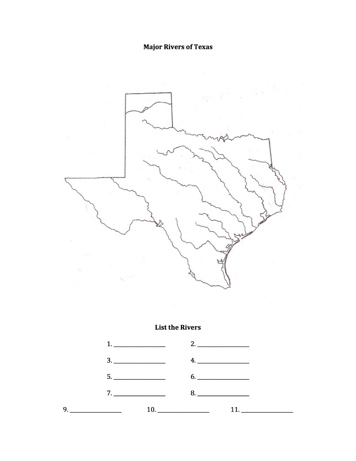 EHMS Texas History: September 2015