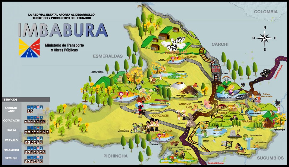 Ecuador te Espera..!: Mapas Turísticos y Viales del Ecuador