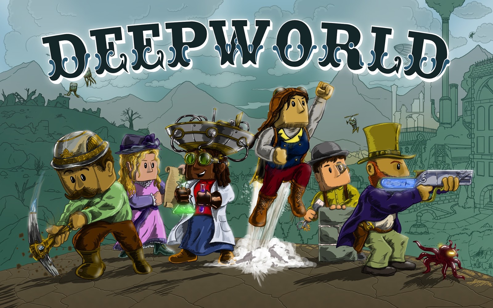 Deepworld появилась в Steam + наш стрим