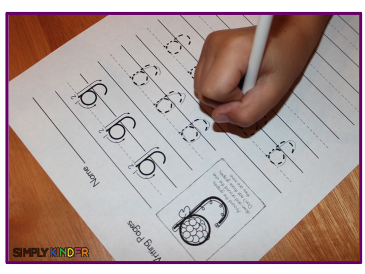 Alphabet Formation Poems - Simply Kinder