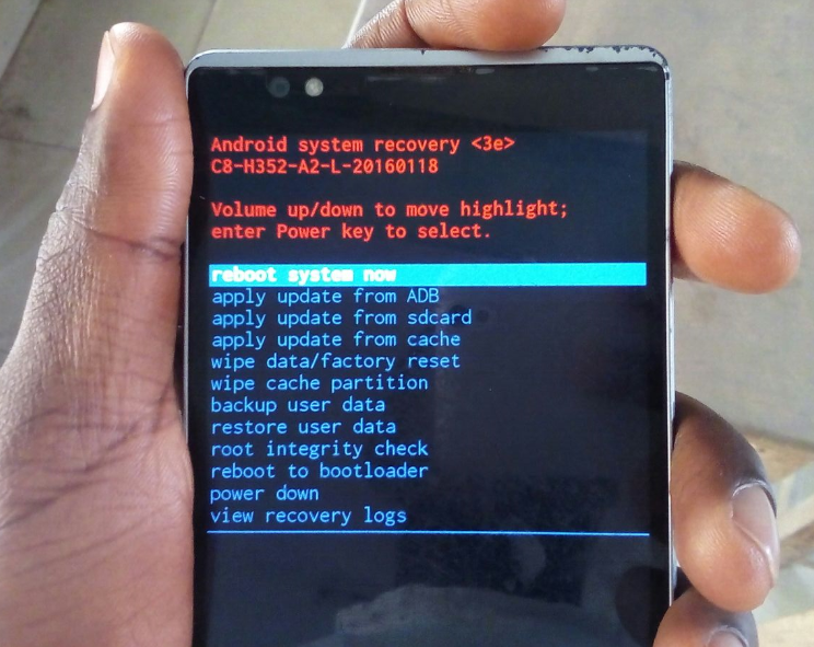 How to hard reset Tecno Camon C8 » ChuksGuide