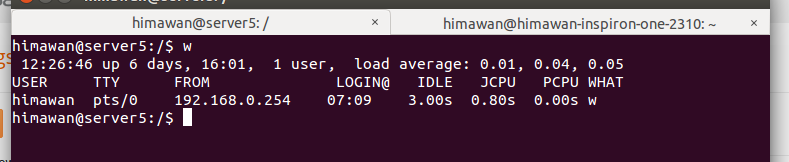 Cara mengetahui user yang sedang login di system Ubuntu Server ... Cara mengetahui user yang sedang login di system Ubuntu Server ...