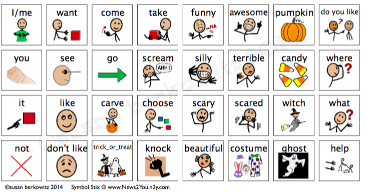 Kidz Learn Language: Are Your AAC Users Prepared to Talk About Halloween?