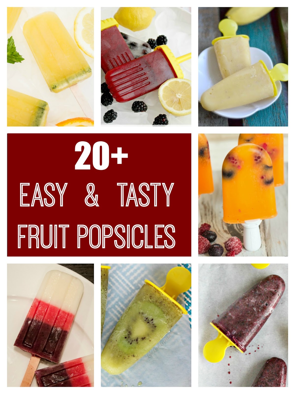 Architecture of a Mom: 20+ Easiest & Best Fruit Popsicles