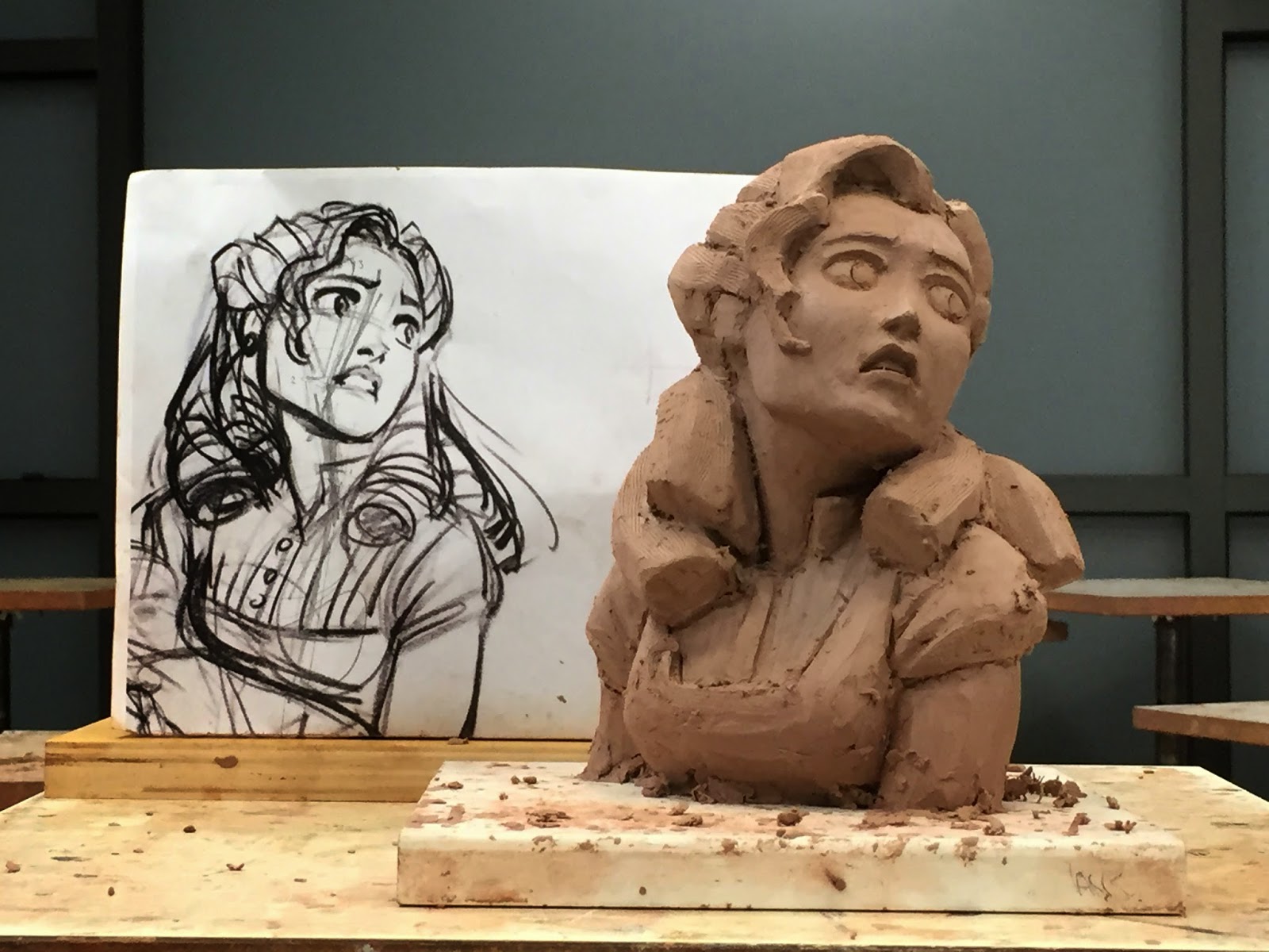 Bloggadactyl: Clay Sculpt Session #9