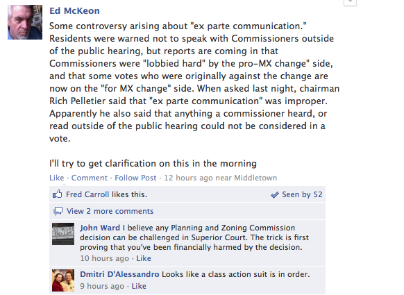 The Middletown Insider: Ed McKeon: Don't Talk to Planning and Zoning Commissioners Outside of ...