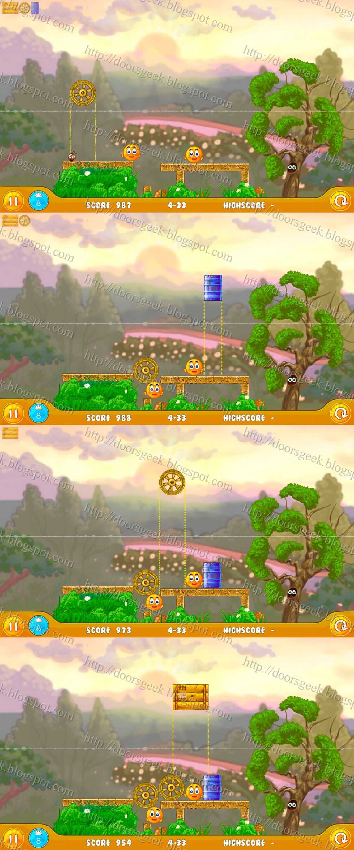 Cover Orange Level 4-33 Solution ~ Doors Geek