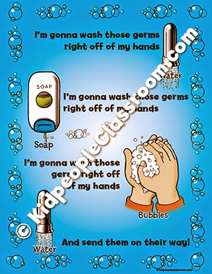 Kidpeople Classroom: I'm Gonna Wash Those Germs– a Freebie for a Song!
