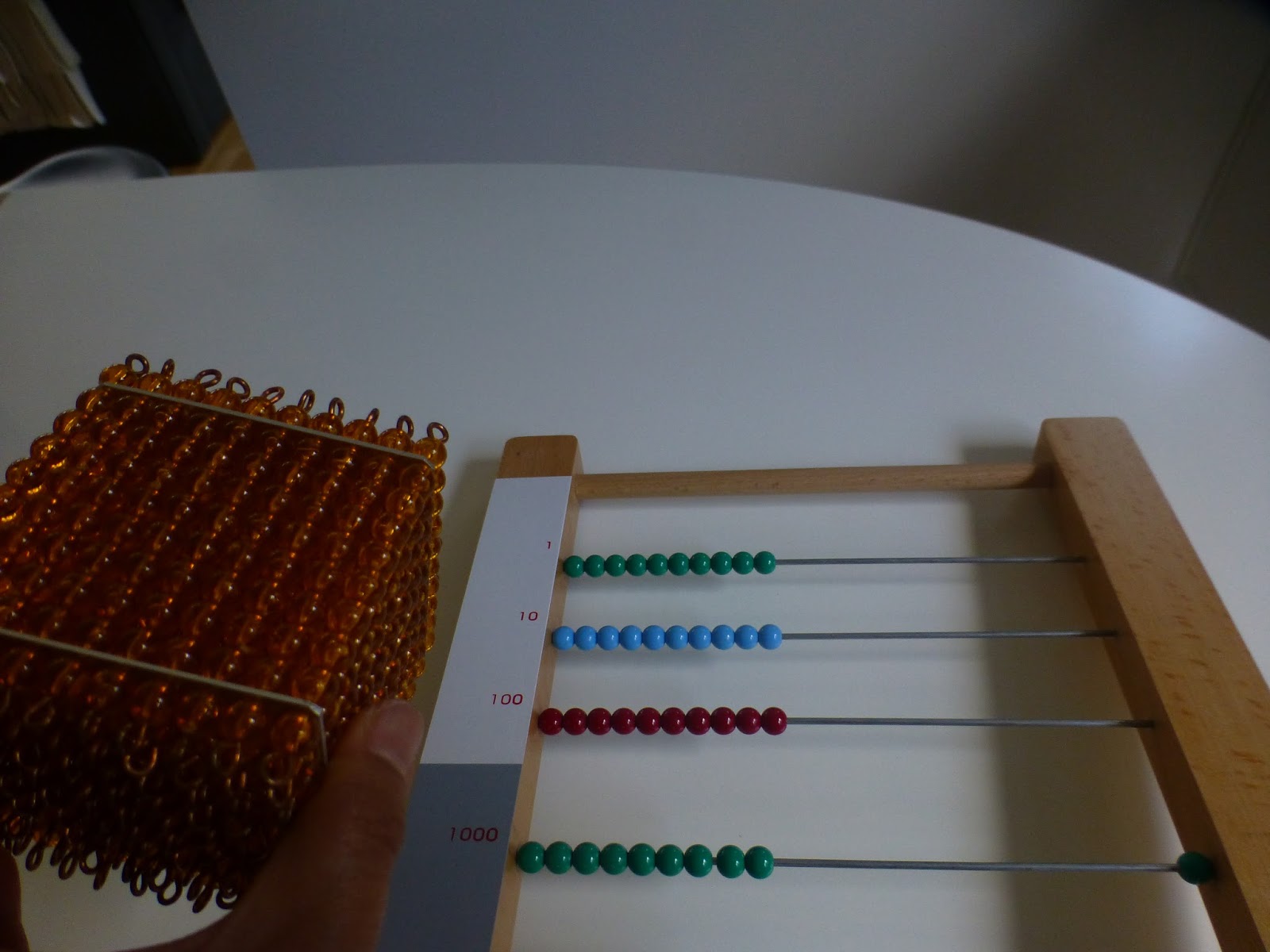 Family FECS: Montessori Activity: Small Bead Frame - Comparison with ...