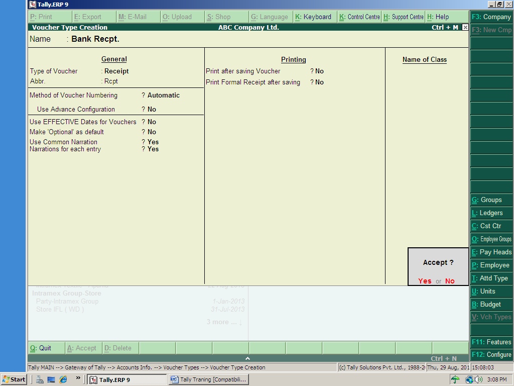 Tally Operating Solution Procedure To Create Bank Recpt Voucher Type In Tally Soft Ware tally-operating-solution-procedure-to-create-bank-recpt-voucher-type-in-tally-soft-ware