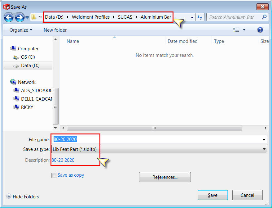 Tutorial : Add Custom Weldment Profiles ~ SolidWorks User Group Arek ... Tutorial : Add Custom Weldment Profiles ~ SolidWorks User Group Arek ...