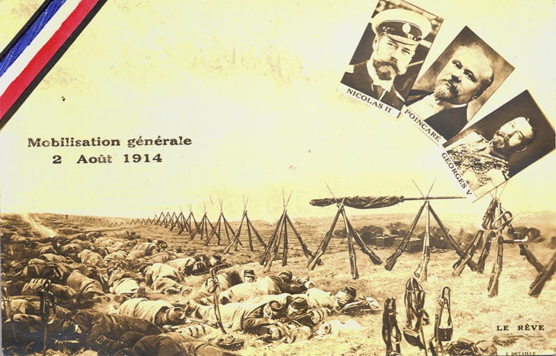 Cercle généalogique et historique d'Aubière: 1914 – La Mobilisation Cercle généalogique et historique d'Aubière: 1914 – La Mobilisation