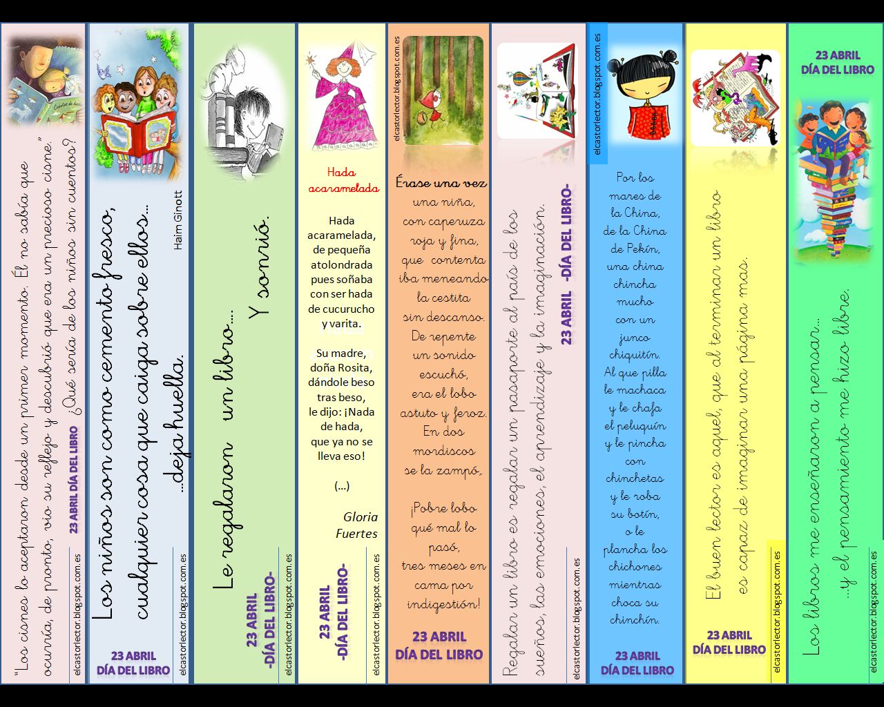Modelos de marcalibros para niños - Imagui