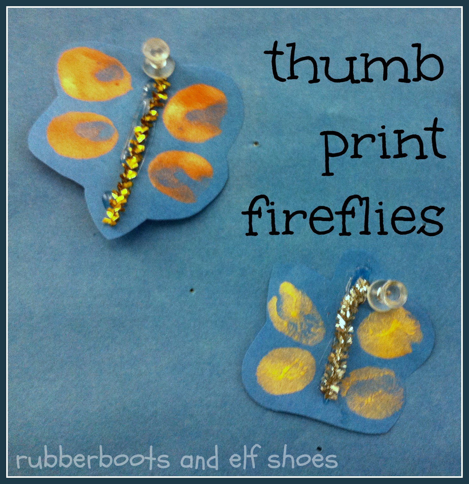 fingerprint fireflies - rubber boots and elf shoes