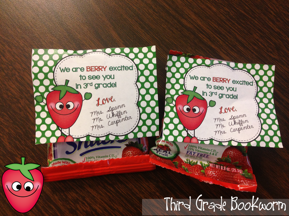 A *Berry* Cute Back-to-School Freebie! - The Elementary Bookworm A *Berry* Cute Back-to-School Freebie! - The Elementary Bookworm