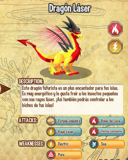 Laser Dragon Weakness