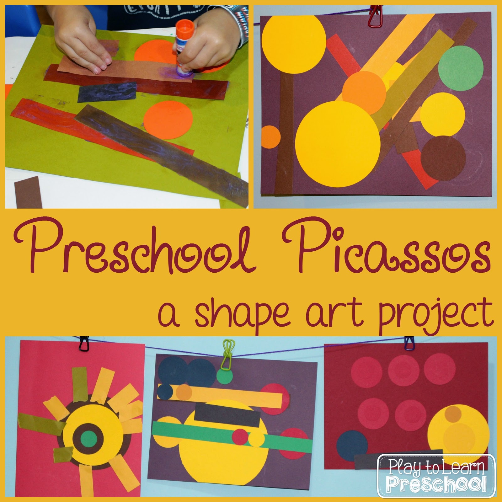 Play to Learn Preschool: Preschool Picassos