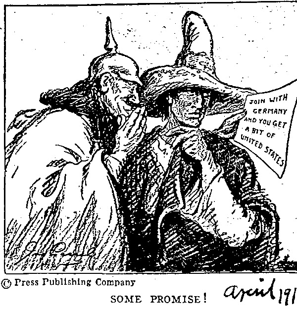 World war 1: political cartoon