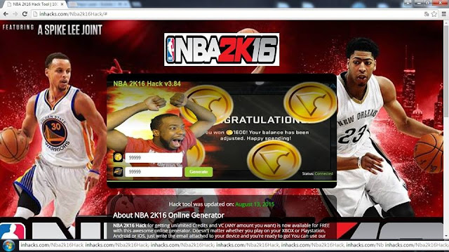 NBA 2K16 CHEAT