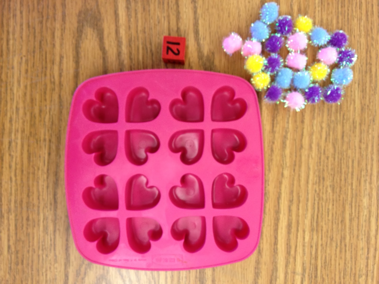 February Centers: counting - Apples & ABC's