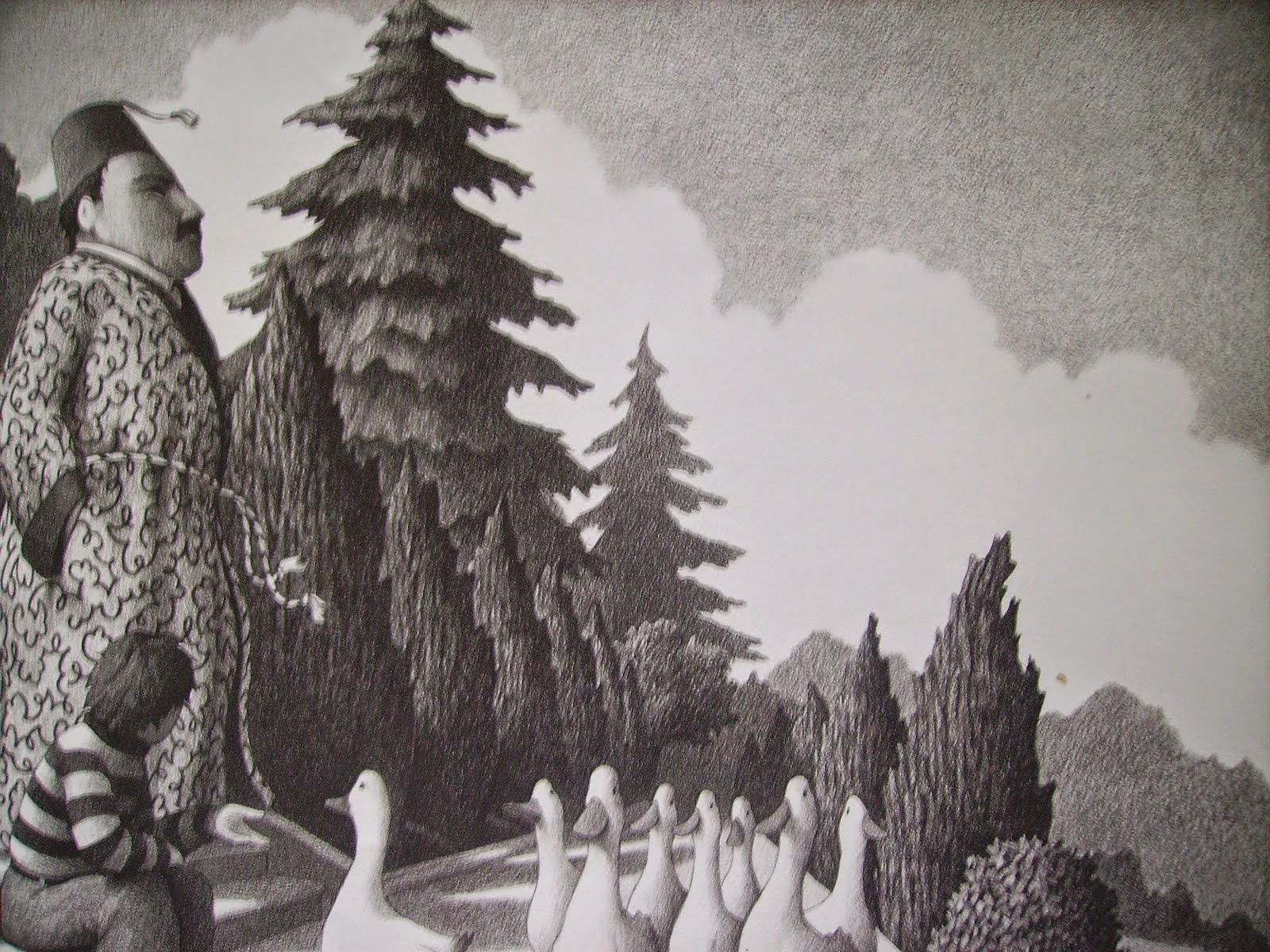 Pinzellades al món: Les il·lustracions de Chris Van Allsburg: realitat ...