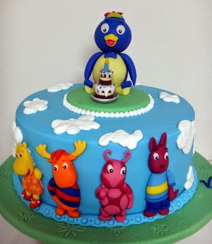 Tortas con diseño d backyaRDIGANS - Imagui