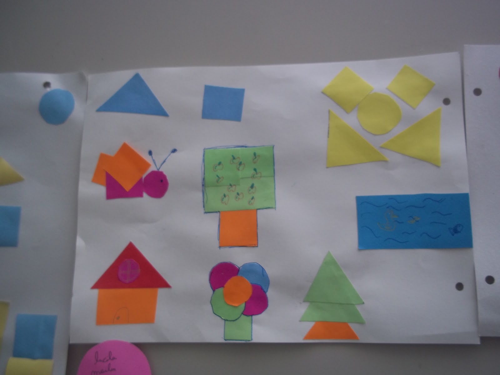 Arte con figuras geometricas - Imagui