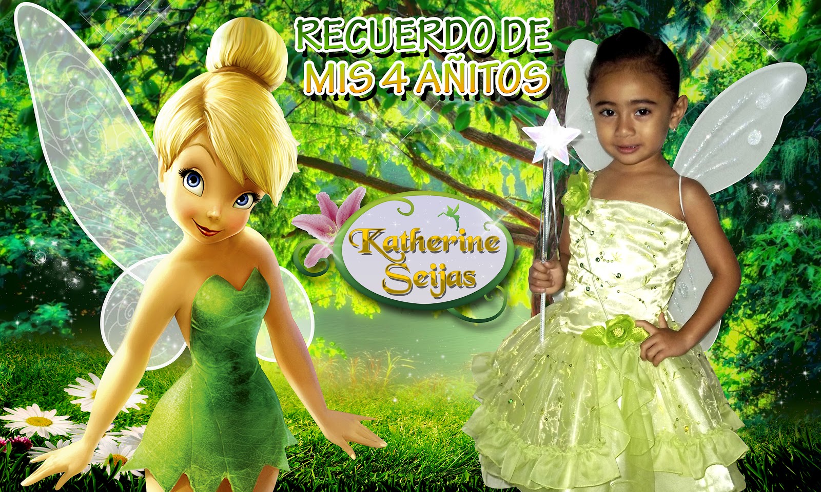Fotomontajes con Tinkerbell - Imagui