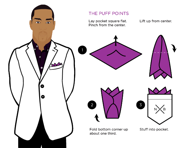 Some Easy Ways To Fold Pocket Squares By Noble Breed Life With some-easy-ways-to-fold-pocket-squares-by-noble-breed-life-with