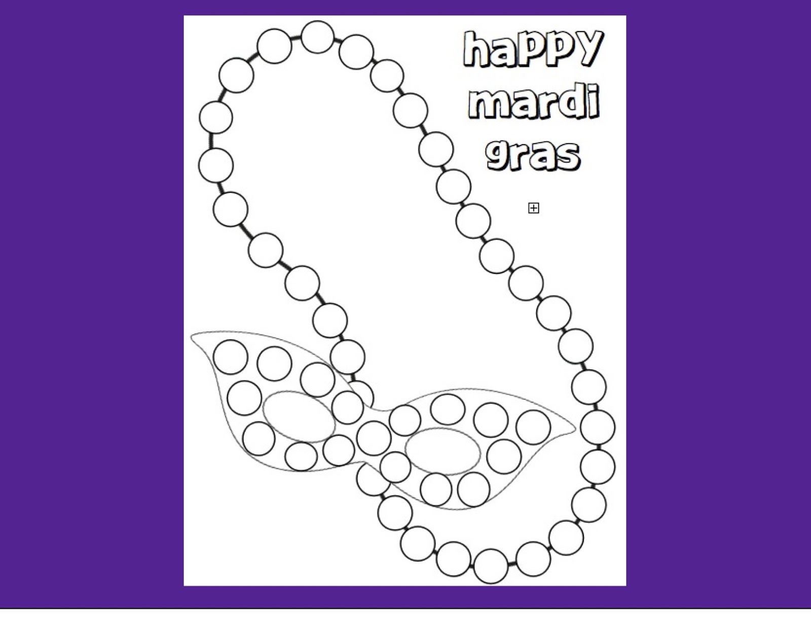 Mardi Gras Freebie!!