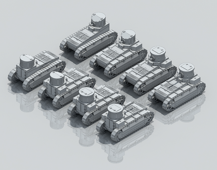 [TMP] "15mm T1 Cunningham - PRINTED!" Topic