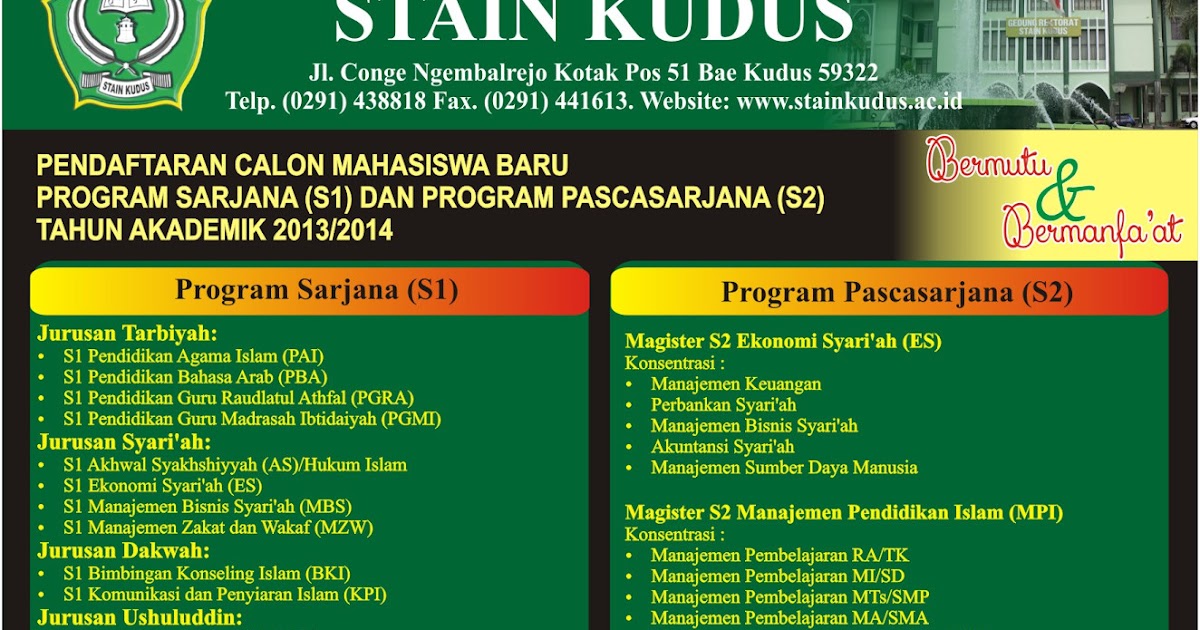 Brosur Stain Kudus