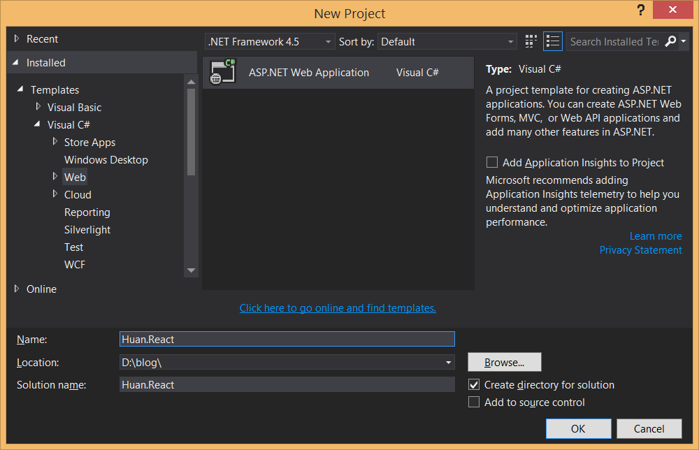 C# Snippets: React JS in ASP.NET MVC part 2—setting up React C# Snippets: React JS in ASP.NET MVC part 2—setting up React