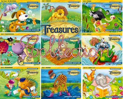 Macmillan/McGraw-Hill: KinderGarten Activity Book: Treasures collection
