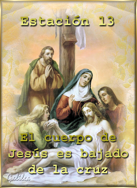 Testimonios para Crecer: Decimotercera Estación JESÚS ES BAJADO DE LA ... Testimonios para Crecer: Decimotercera Estación JESÚS ES BAJADO DE LA ...