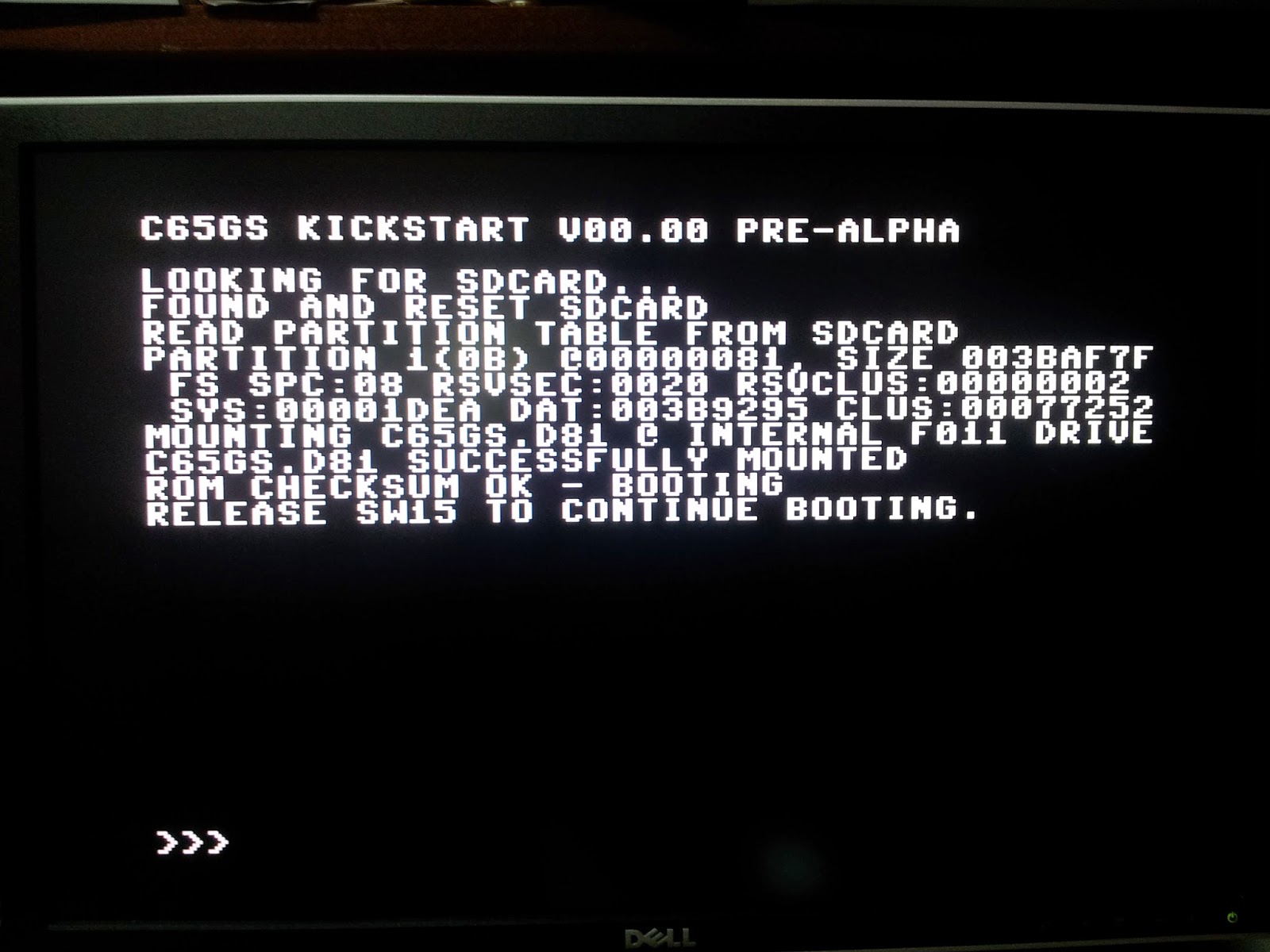 Making a C64/C65 compatible computer: Floppy controller emulation now partly works