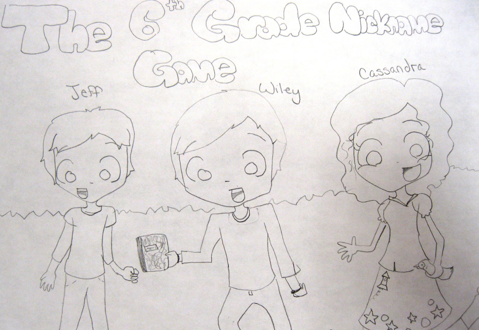 The 6th grade nickname game book : biostachos