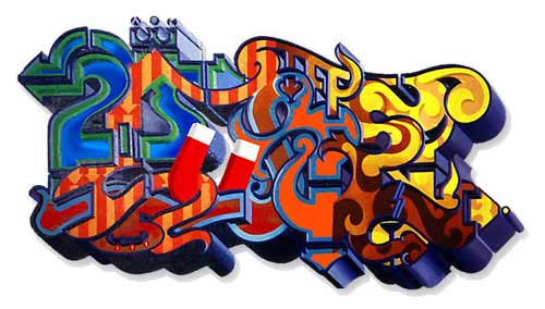 Tipos de graffitis - Imagui