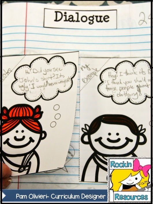 Rockin Resources: Writing Mini Lesson #20- Dialogue in a Narrative Essay